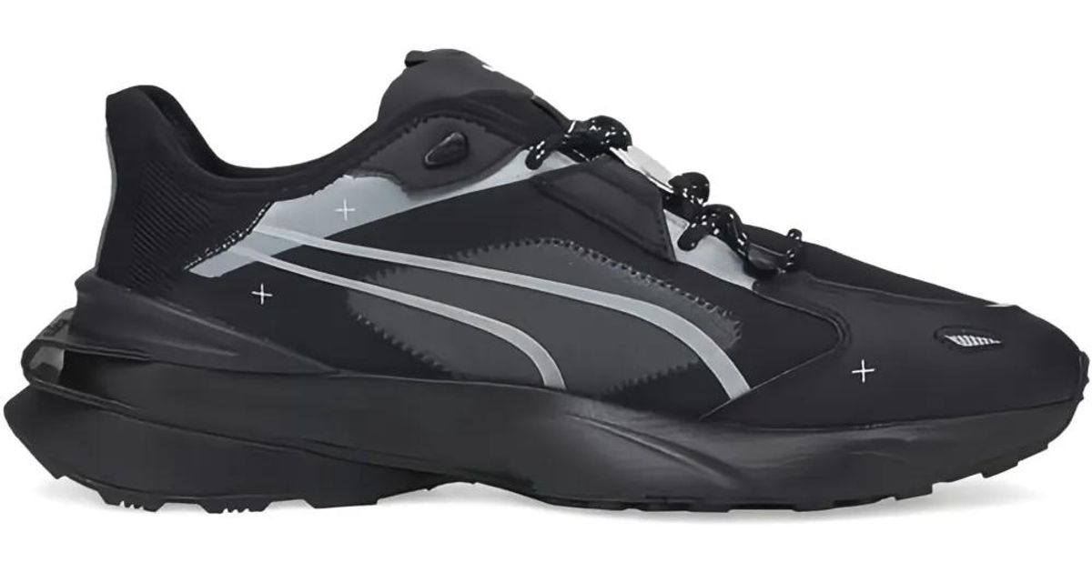 PUMA Pwrframe Op-1 Tech Sneakers in Black | Lyst