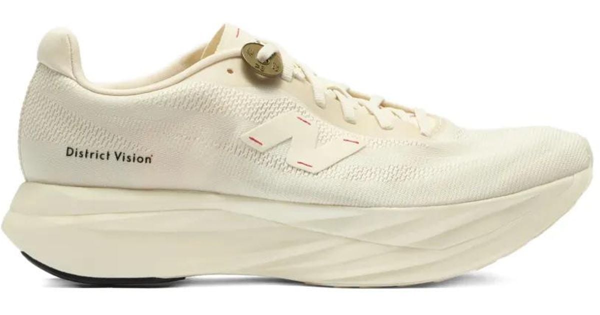 New Balance X District Vision Sc Elite V5 Logo Patch Sneakers in White ...