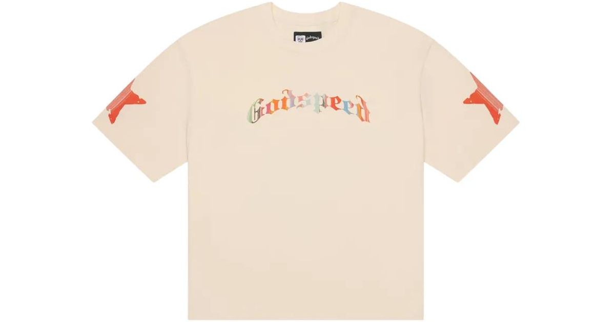 Godspeed Star-Graphic T-Shirt in Natural for Men | Lyst