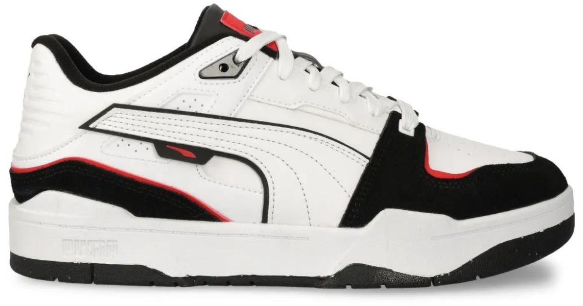 PUMA Slipstream Bball Sneakers in White for Men | Lyst