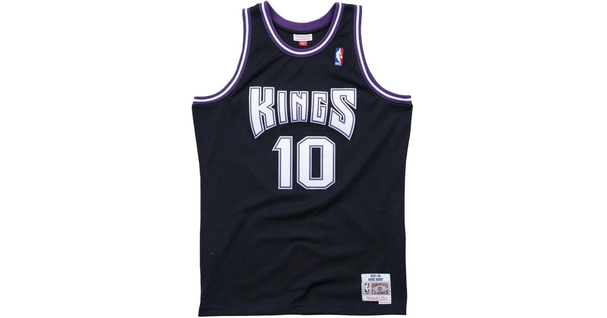 Mitchell & Ness Bibby 2001 Swingman Road Jersey in Blue for Men | Lyst UK