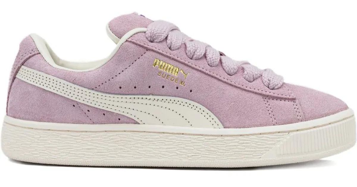 PUMA Suede Xl "Grape Mist/Warm" Sneakers in Pink for Men | Lyst