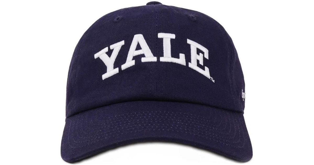 Sporty & Rich Logo Lettering Baseball Cap in Blue for Men | Lyst UK