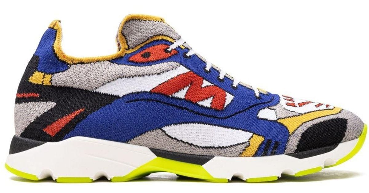 Marni Sneakers Textile Fibers in Blue for Men | Lyst