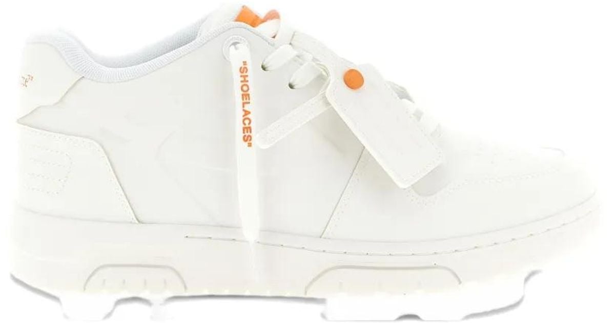 Off-White c/o Virgil Abloh Out Of Office Molded Logo-Detail Sneakers in ...