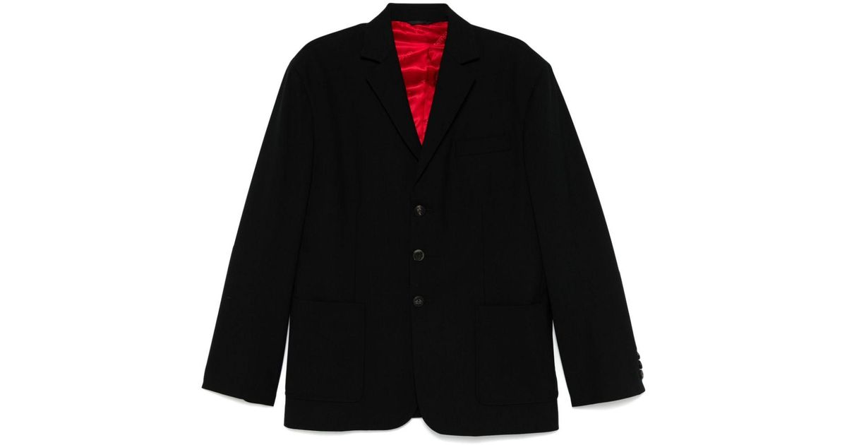 Ferrari Cool Blazer in Black for Men | Lyst