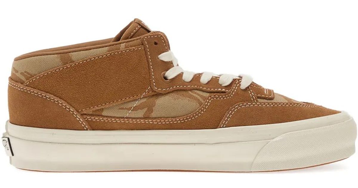 Vans Lx Half Cab Reissue 33 Sneakers in Brown | Lyst UK