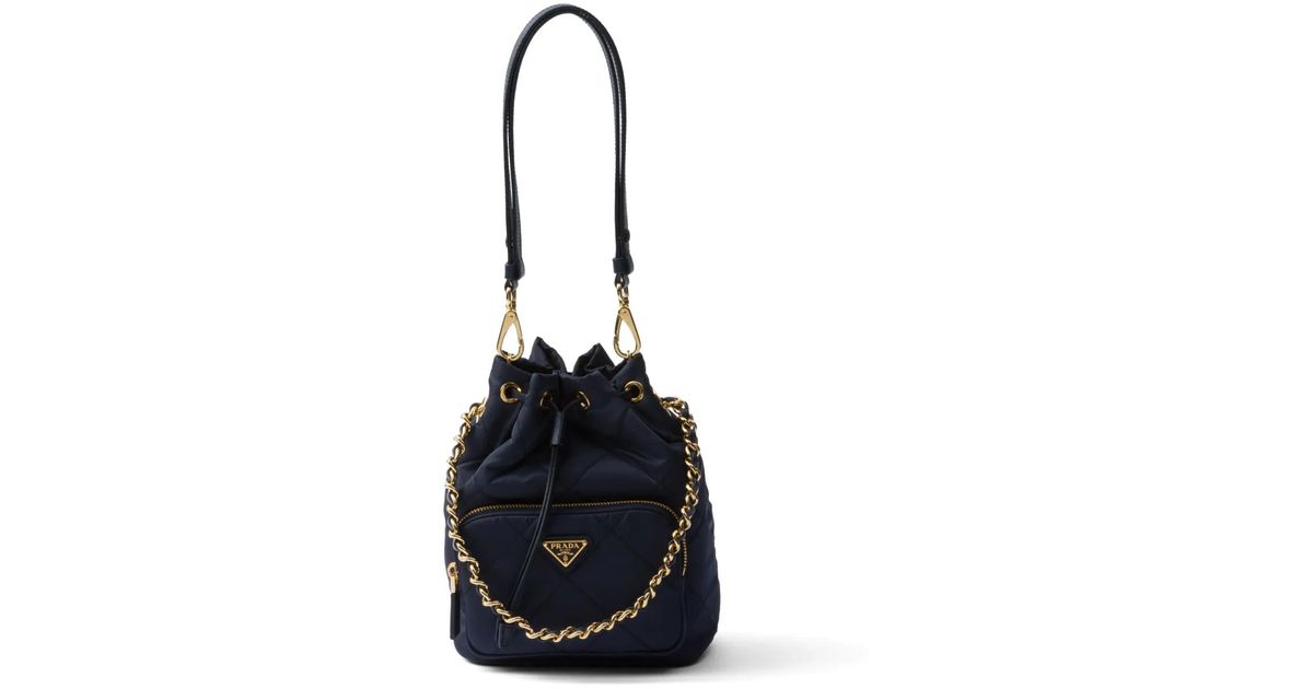 Prada Re-Edition 1995 Bucket Bag in Black | Lyst