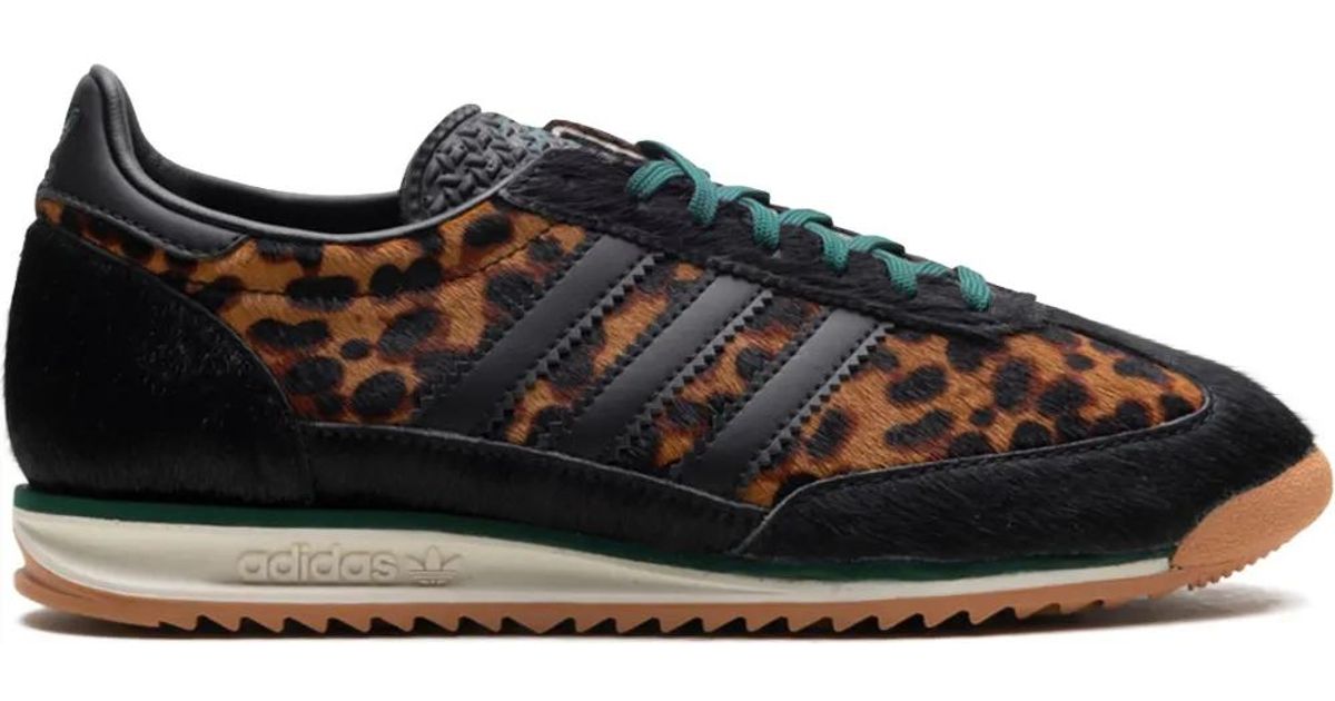 adidas Sl 72 "Leopard Print Collegiate" Sneakers in Black | Lyst UK