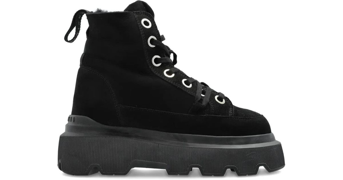 Inuikii Lace-Up Boots in Black | Lyst UK