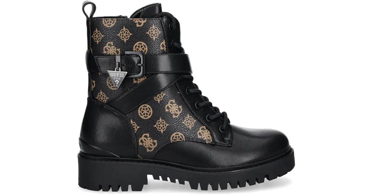 Guess Olsy Boots in Black | Lyst