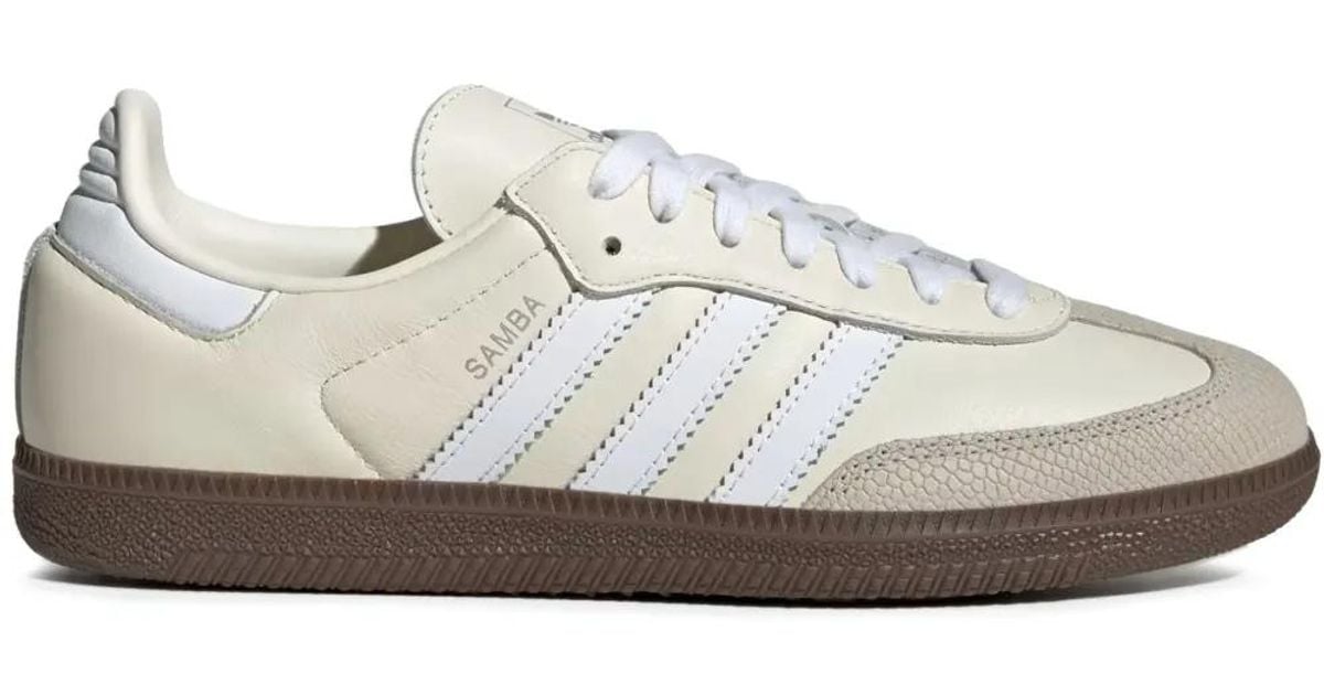 adidas Samba Og "Wonder Alumina" Sneakers in White | Lyst
