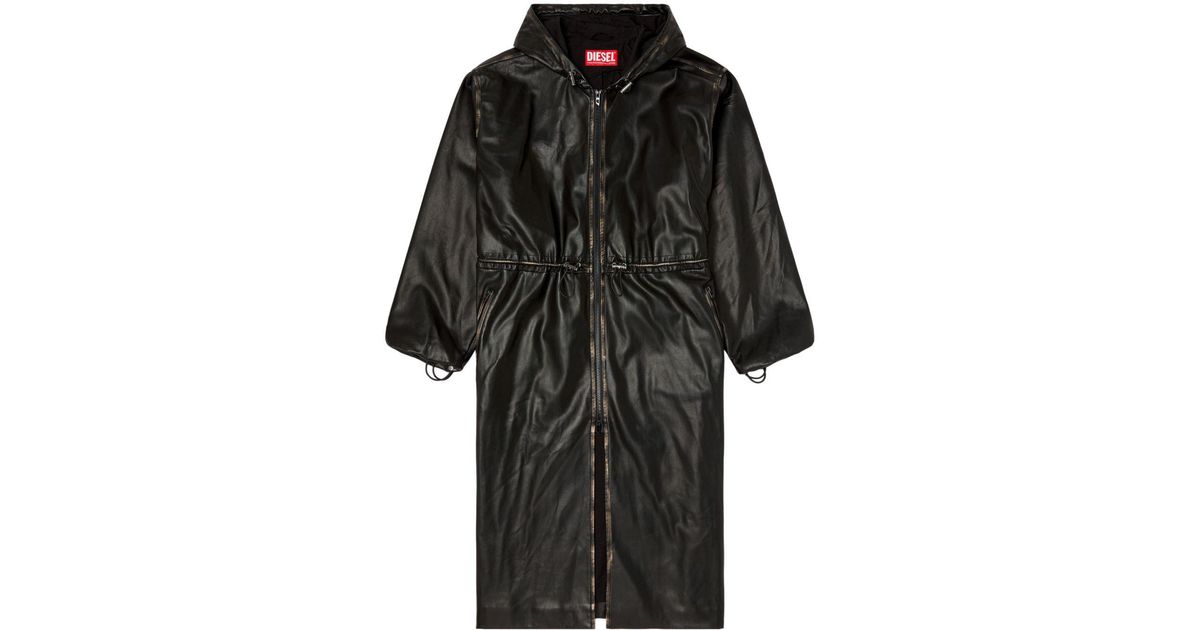 DIESEL G-Lary Coat in Black | Lyst
