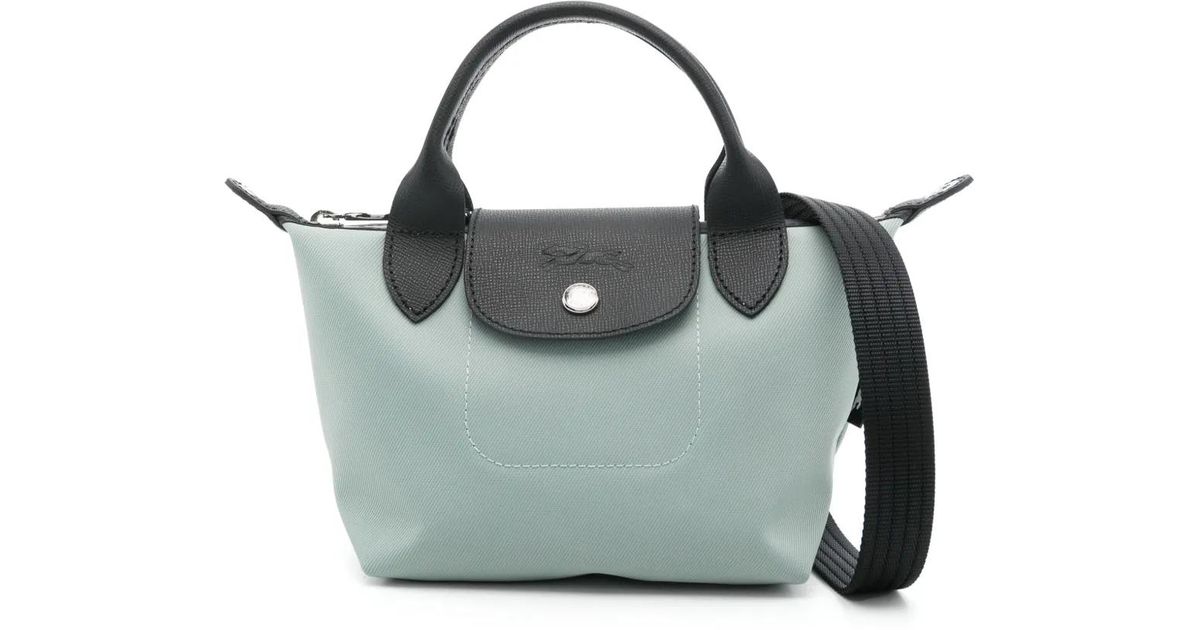 Longchamp Mini Le Pliage Energy Tote Bag in Blue | Lyst