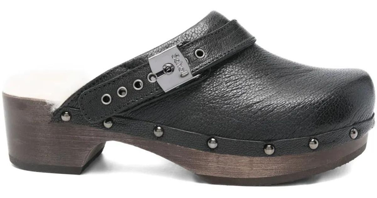 Scholl Pescura Robin Clogs in Grey | Lyst UK