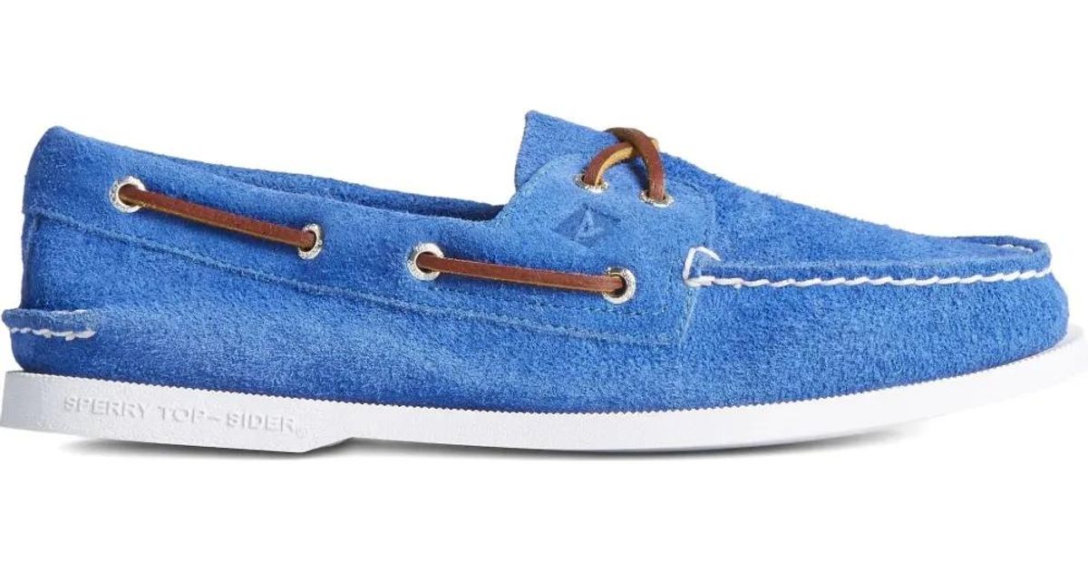 Sperry Top-Sider Authentic Original Two-Eye Boat Shoes in Blue | Lyst UK