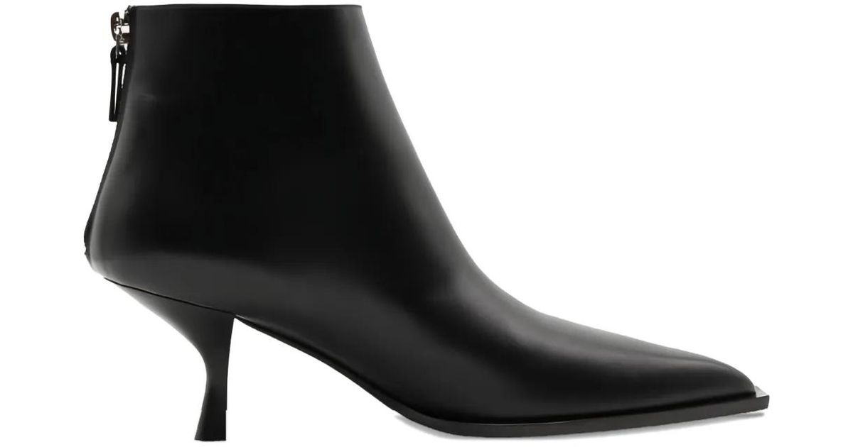 The Row Coco Ankle Boots in Black | Lyst