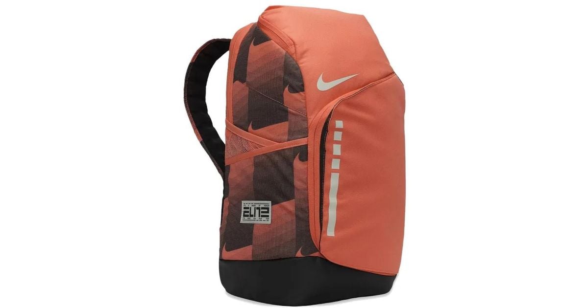 Nike Elite Backpack in Orange for Men | Lyst UK