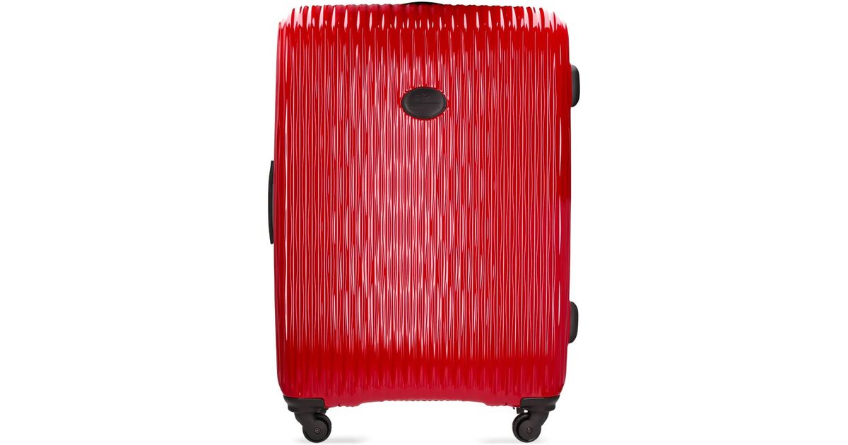 Longchamp Wheeled Trolley in Red for Men | Lyst