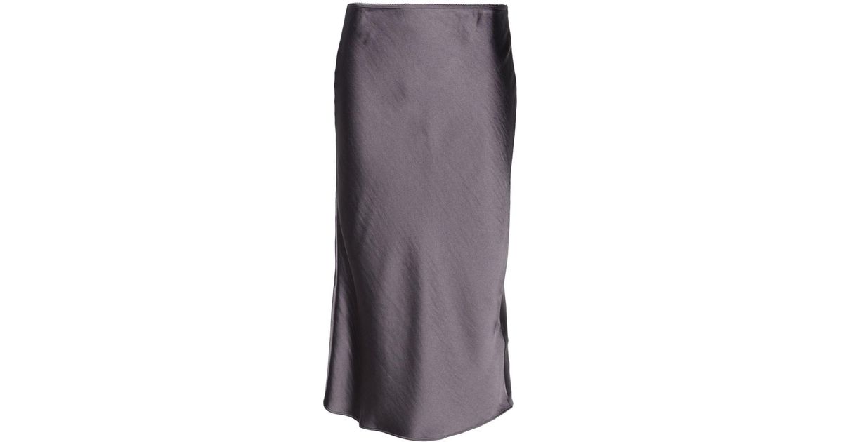 Samsøe & Samsøe Agneta A-line Midi Skirt in Purple | Lyst