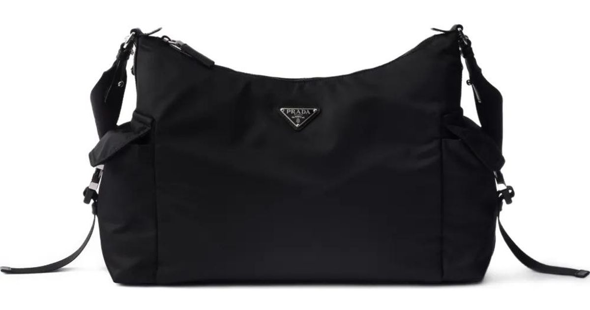 Prada Explore Side-Pockets Tote Bag in Black for Men | Lyst UK