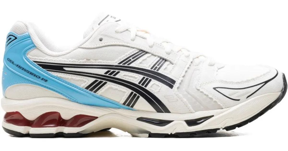 Asics X Kith Gel-Kayano 14 Striped Sneakers in White | Lyst
