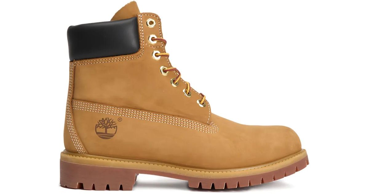 Timberland Premium Leather Lace-Up Boots in Brown for Men | Lyst UK