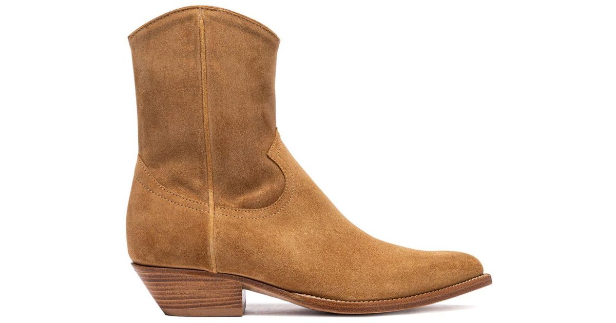 Buttero Flee Boots in Brown | Lyst UK