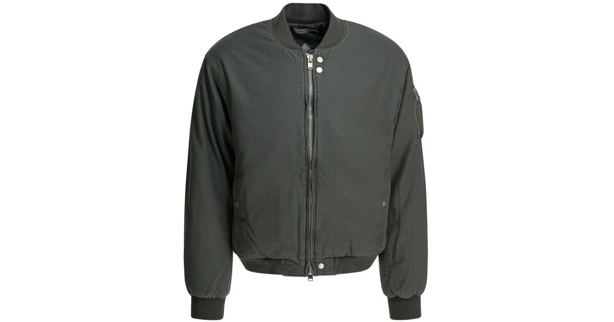 Nonnative Trooper Bomber Jacket in Black for Men | Lyst