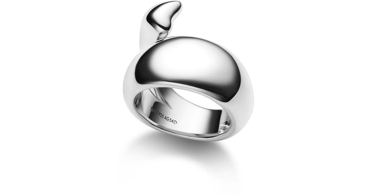 Maria Black Sagene Ring in Metallic | Lyst