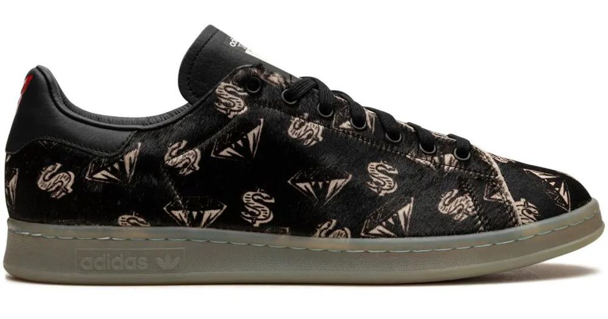 adidas X Billionaire Boy Club Stan Smith Ponyhair Sneakers in Black | Lyst