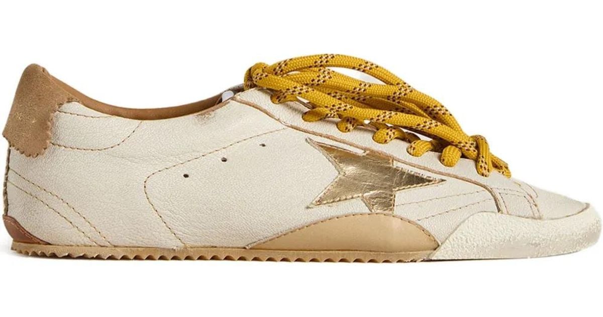 Golden Goose True Star Suede Sneakers in Metallic for Men | Lyst Canada