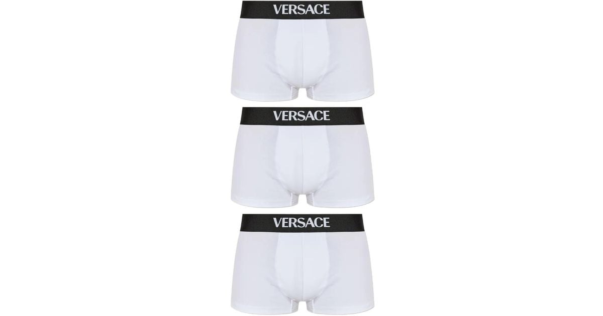 Versace Bottoms in White for Men | Lyst UK