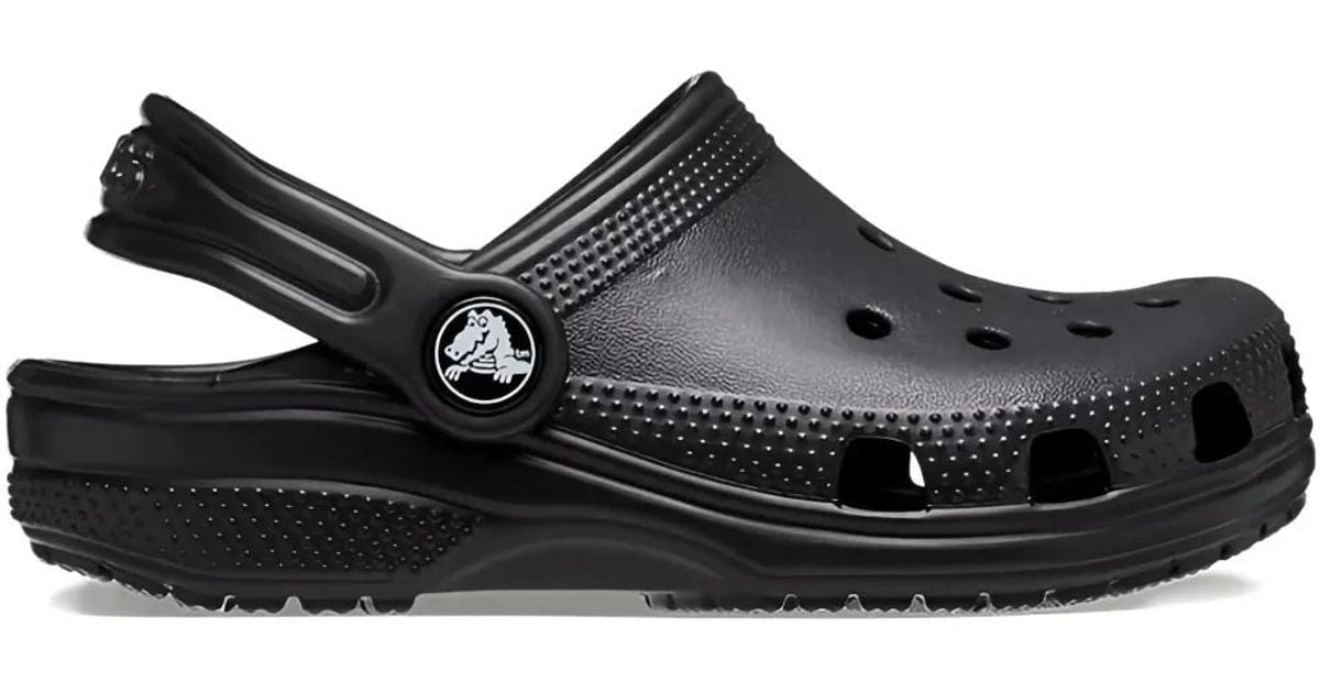 Crocs™ Classic Heel-Strap Clog Sandals in Black | Lyst UK