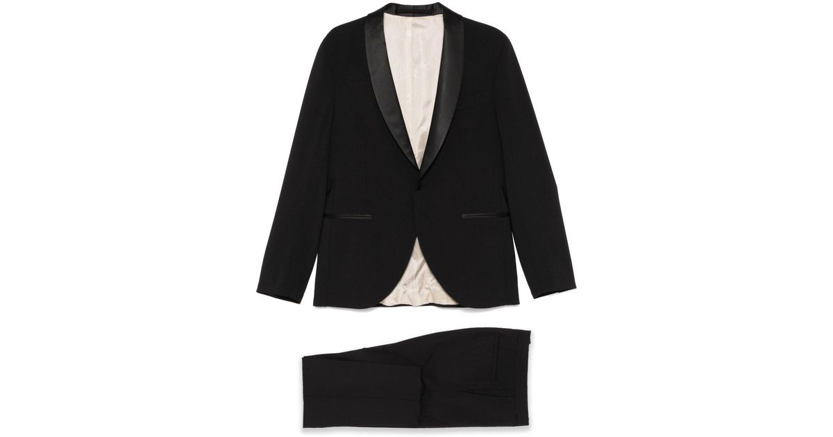 Eleventy Dinner Suit in Black for Men | Lyst