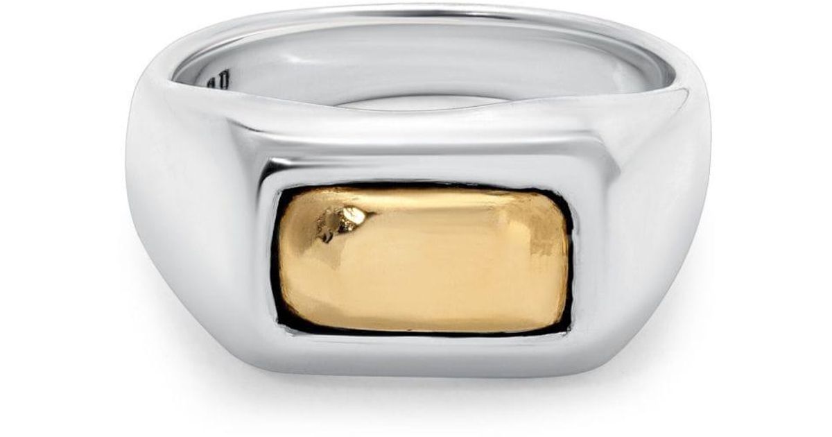 MAOR Enoll Ring in White | Lyst