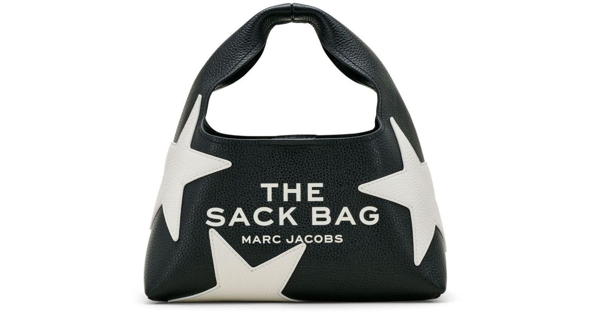 Marc Jacobs The Star Sack Bag in Black | Lyst