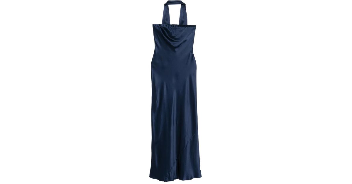 Reformation Oren Dress in Blue | Lyst UK