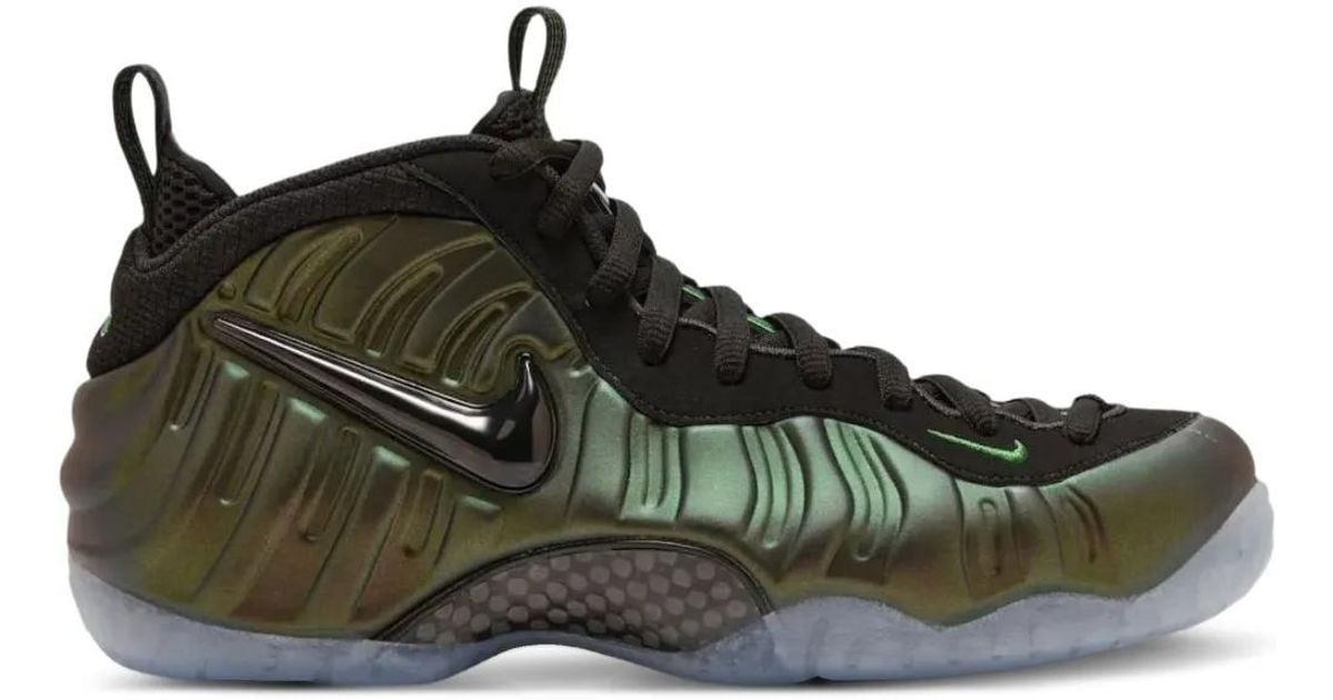 Nike Air Foamposite Pro Trainers in Green for Men | Lyst UK