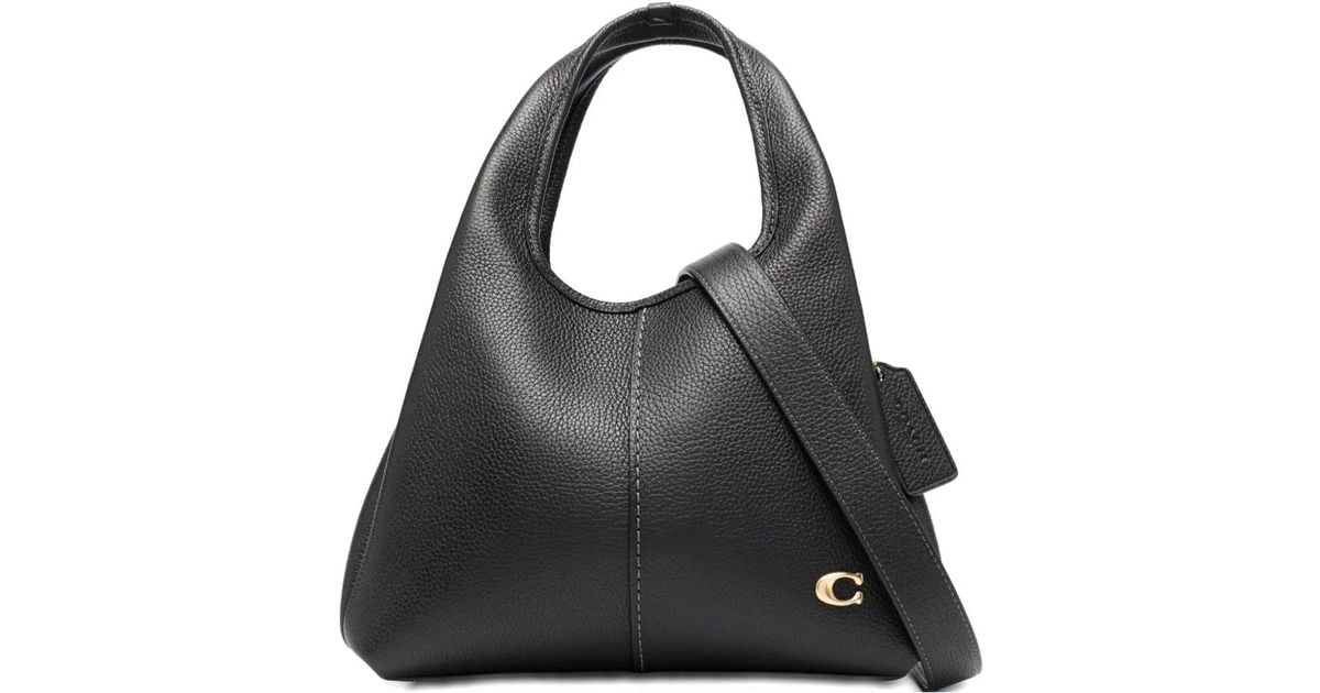COACH Lana Shoulder Bag in Black | Lyst UK