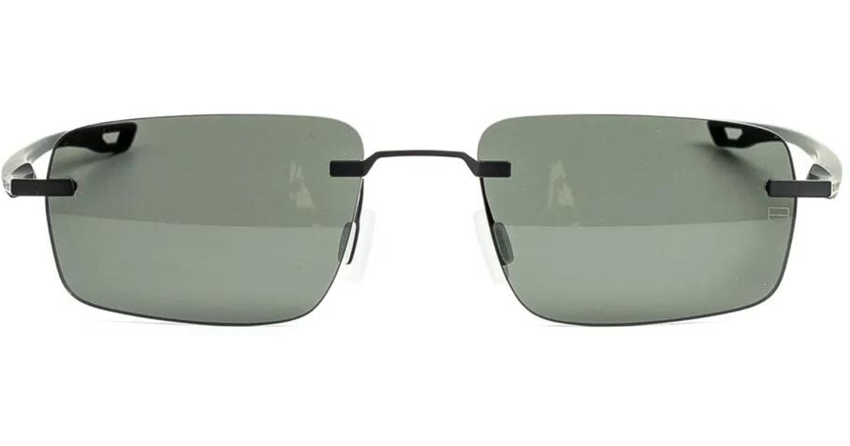 Tag Heuer Th40036U Rimless Sunglasses in Green for Men | Lyst UK