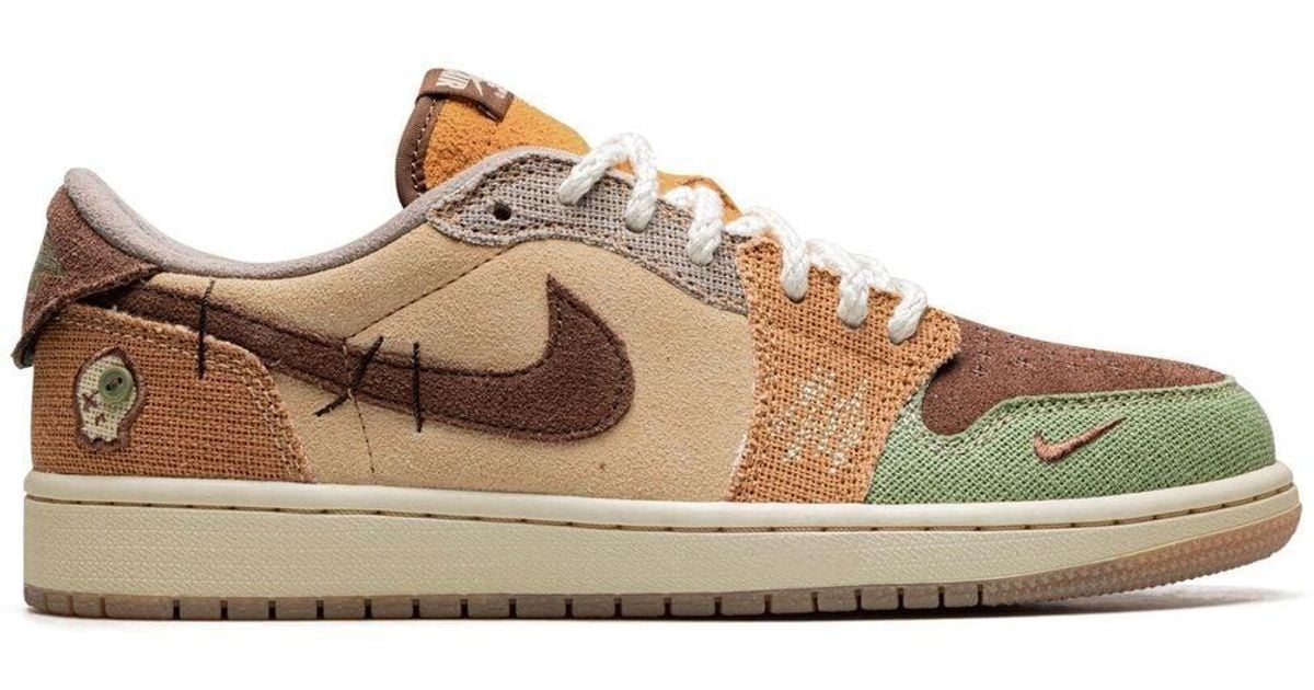 Nike X Zion Williamson Air 1 Low Og "voodoo" Sneakers in Brown for Men ...