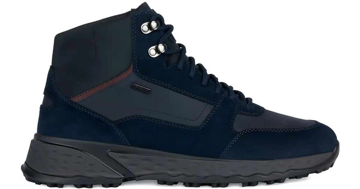 Geox Sterrato Abx Sneakers in Blue for Men | Lyst
