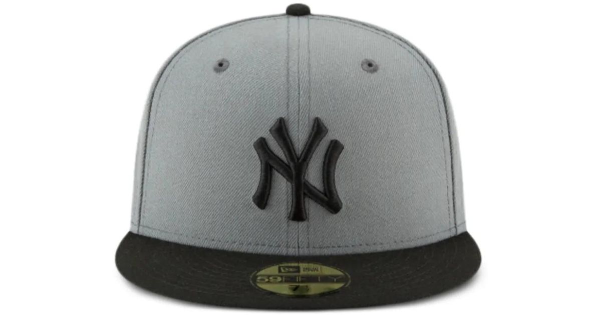 KTZ 59Fifty Mlb New York Yankees Cap in Grey for Men | Lyst UK