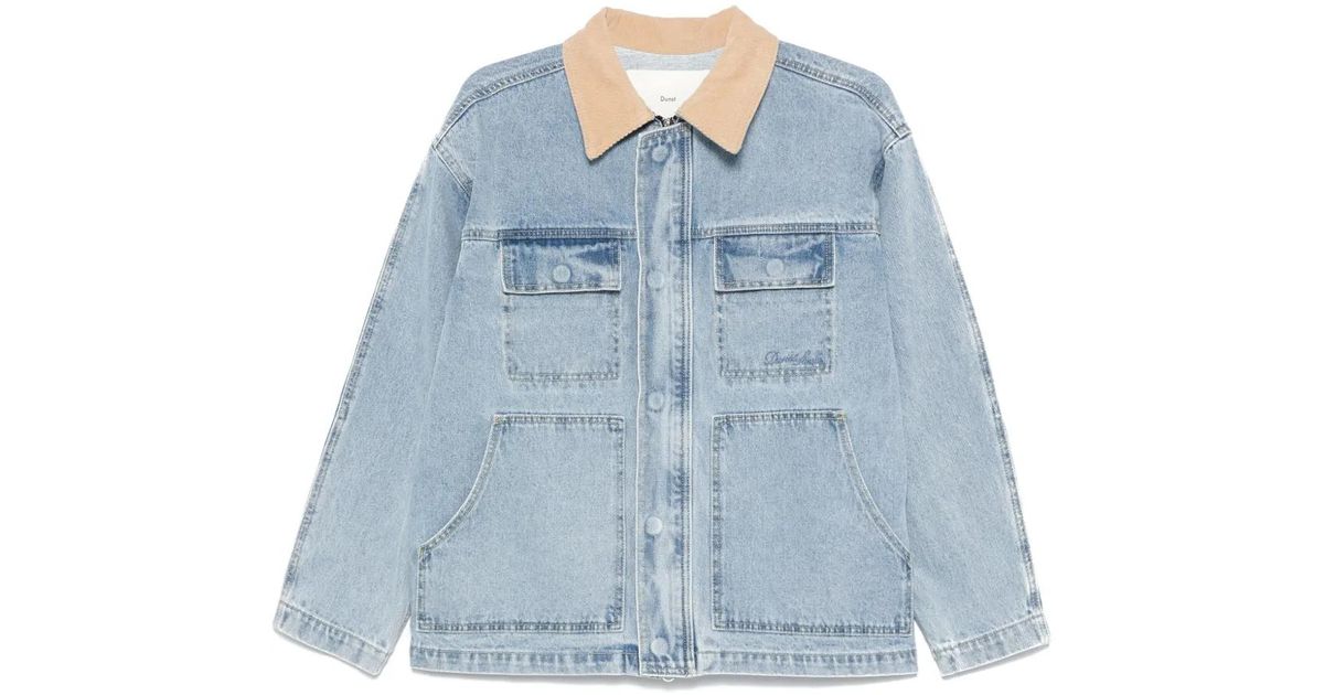 DUNST Denim Jacket in Blue | Lyst
