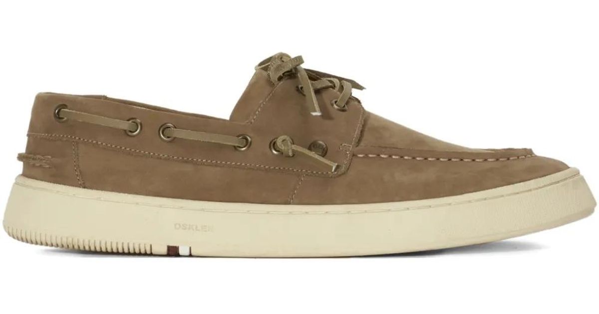 Osklen Soho Dockside Suede Boat Shoes in Brown for Men | Lyst UK