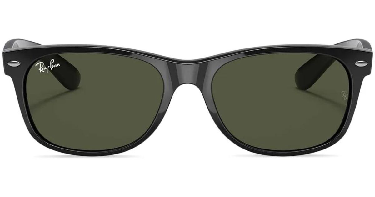 Ray-Ban Wayfarer-Frame Sunglasses in Green | Lyst UK