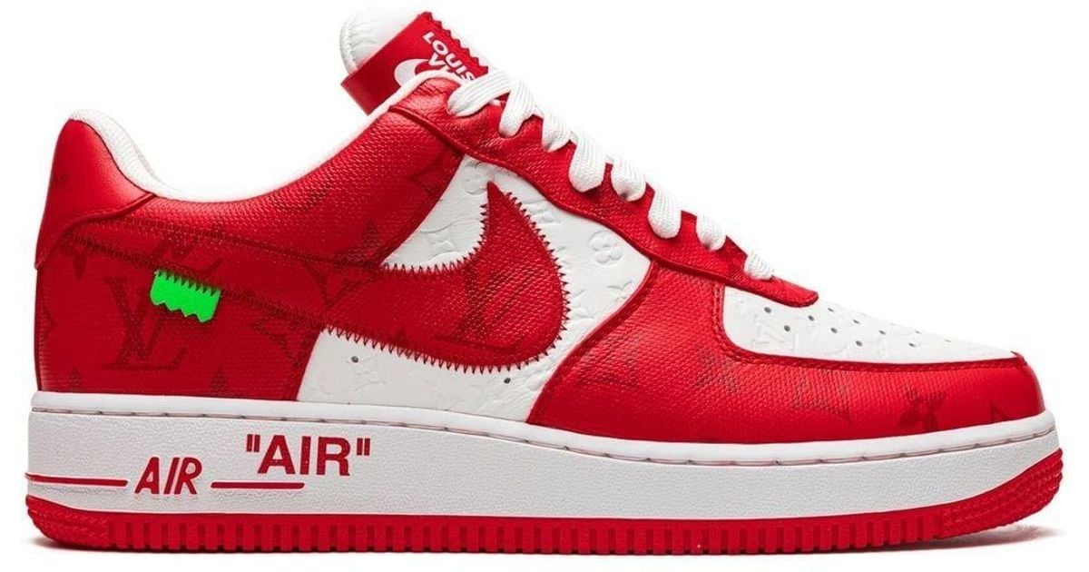 Nike Leather X Louis Vuitton Air Force 1 Sneakers in Red for Men | Lyst UK Nike Leather X Louis Vuitton Air Force 1 Sneakers in Red for Men | Lyst UK