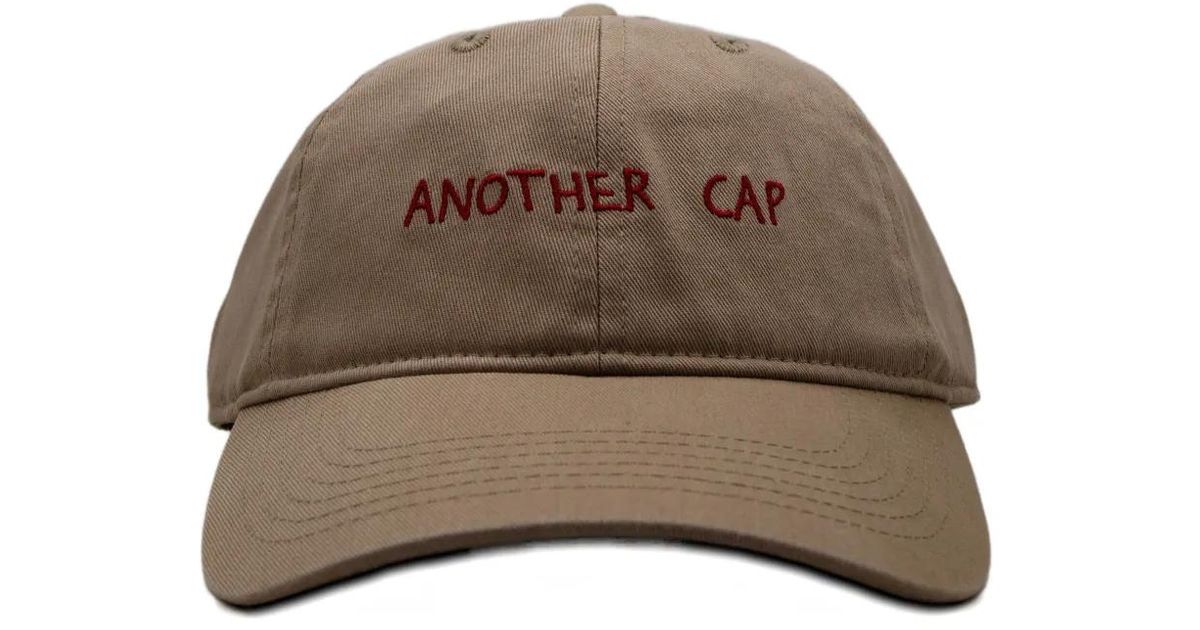 Another Aspect Another Cap 1.0 Embroidered Baseball Cap in Brown for ...