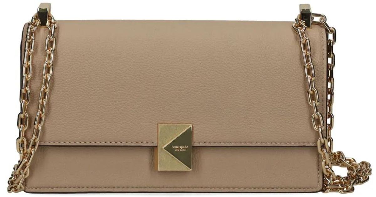 Kate Spade Mini Deco Crossbody Bag in Brown | Lyst